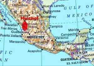 Huichol Indians of Jalisco, Nayarit and Durango . Cross stiched ...